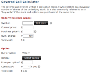The Best Covered Call Calculator and How to Use it
